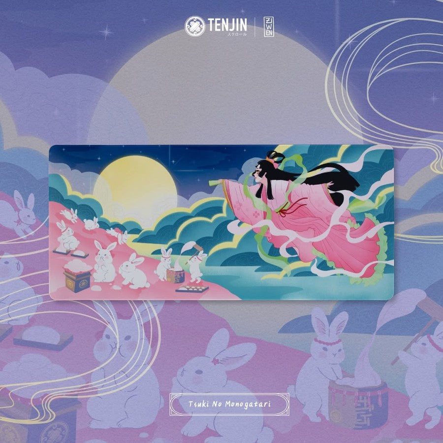 Tenjin Scrollworks x Ziwen - Tsuki No Monogatari Deskmat – Tenjin Style ...