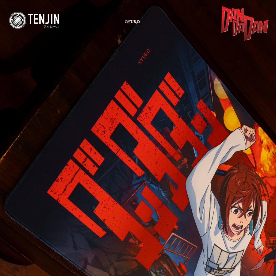 Tenjin Scrollworks x DAN DA DAN - Okarun x Momo Deskmat – Tenjin Style ...