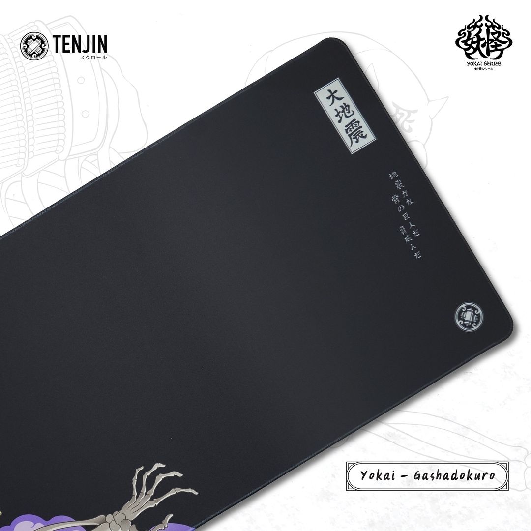 GASHADOKURO Deskmat – Tenjin Style & Scrollworks