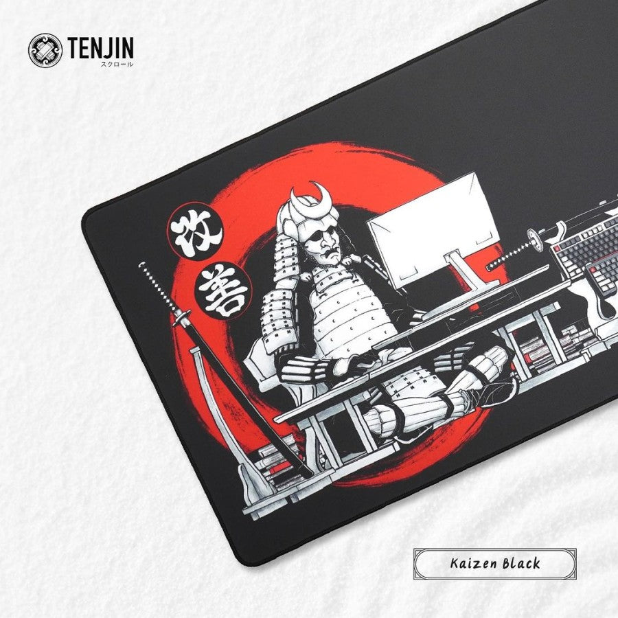 Tenjin Scrollworks x Noir Gear - Kaizen Deskmat – Tenjin Style ...