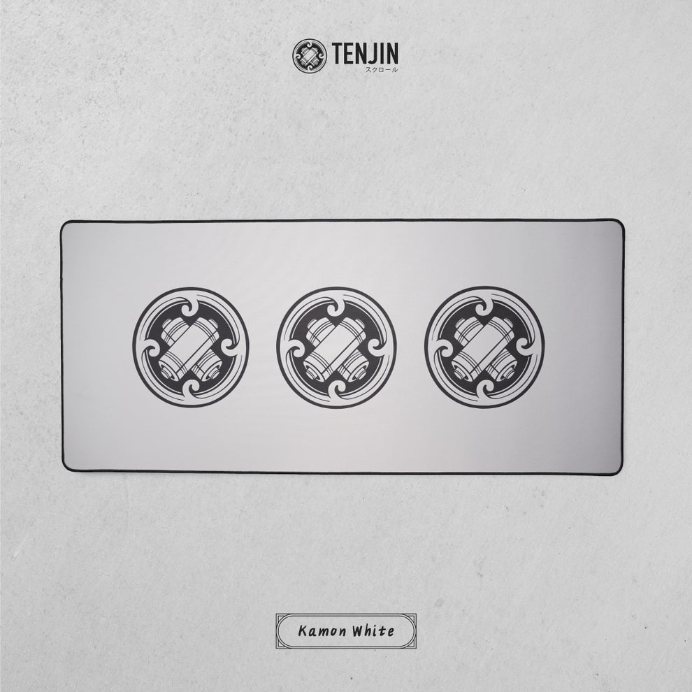 KAMON White – Tenjin Style & Scrollworks